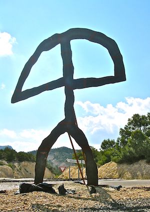 Indalo Man, souvenir symbol of Almeria, or Mojacar? | Indalo Camino ...
